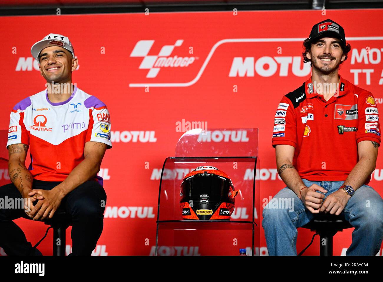 Assen, Holland. 22nd June, 2023. Press conference before MotoGP Motul ...