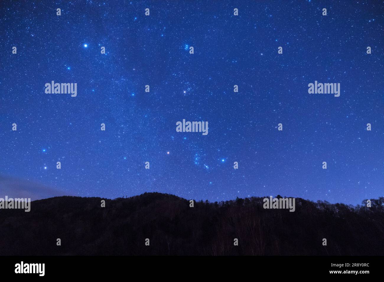 Starry sky of Achi Village Stock Photo - Alamy
