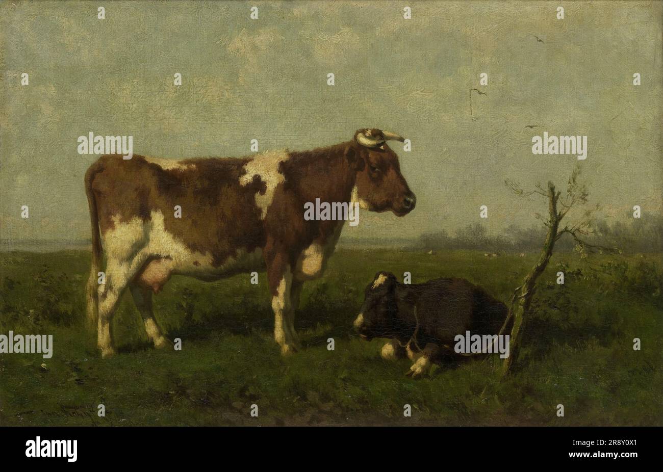 Victorian farm cows hi-res stock photography and images - Alamy