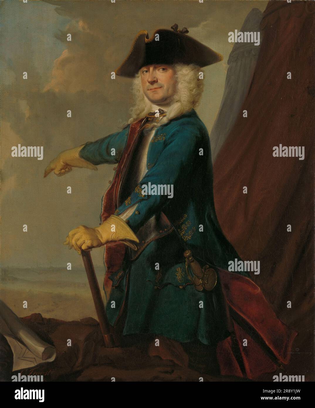 Gerrit Sichterman (1688-1730). Quartermaster-General of the Cavalry ...