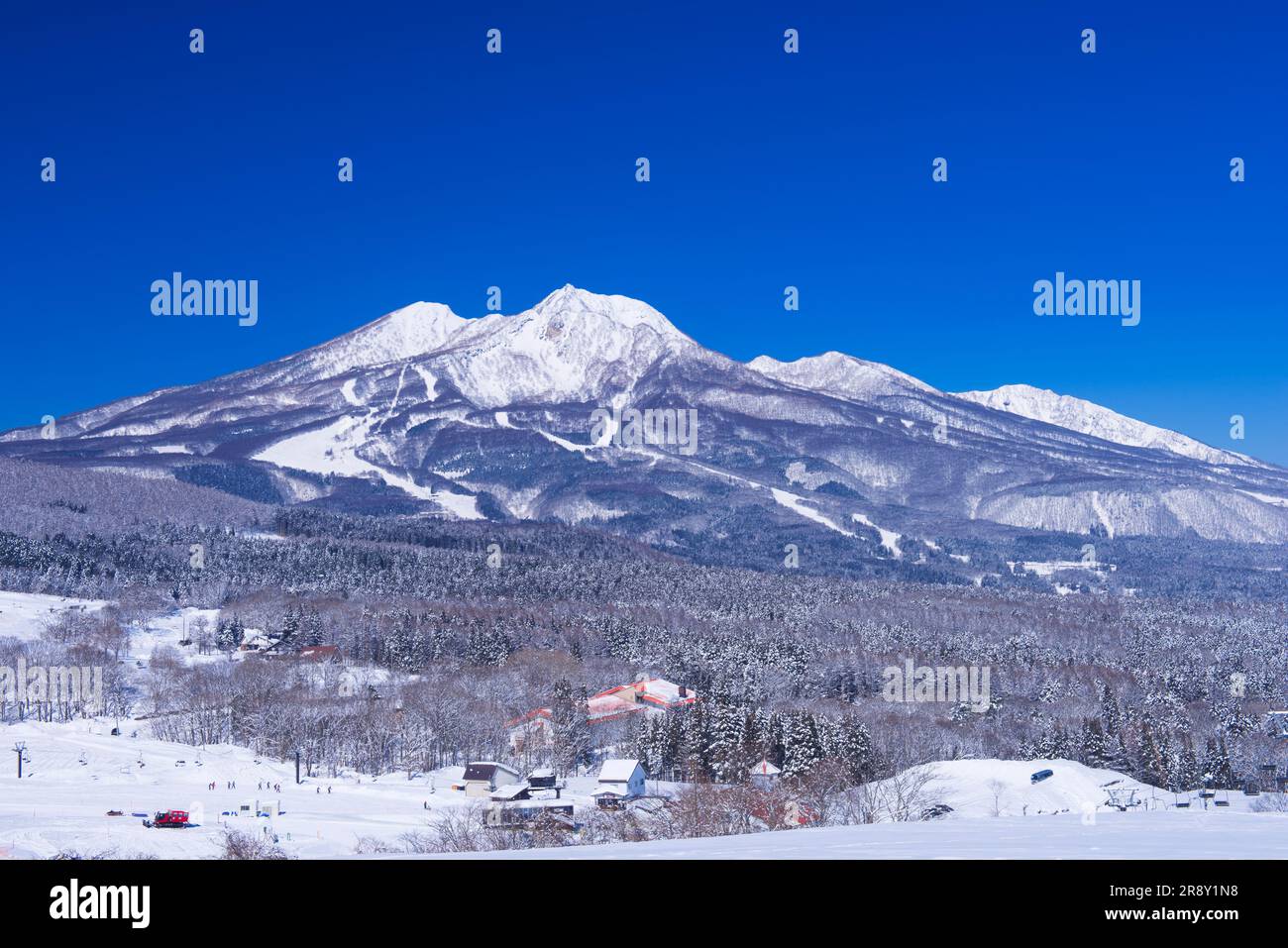 Mt. Myoko in Winter Stock Photo - Alamy
