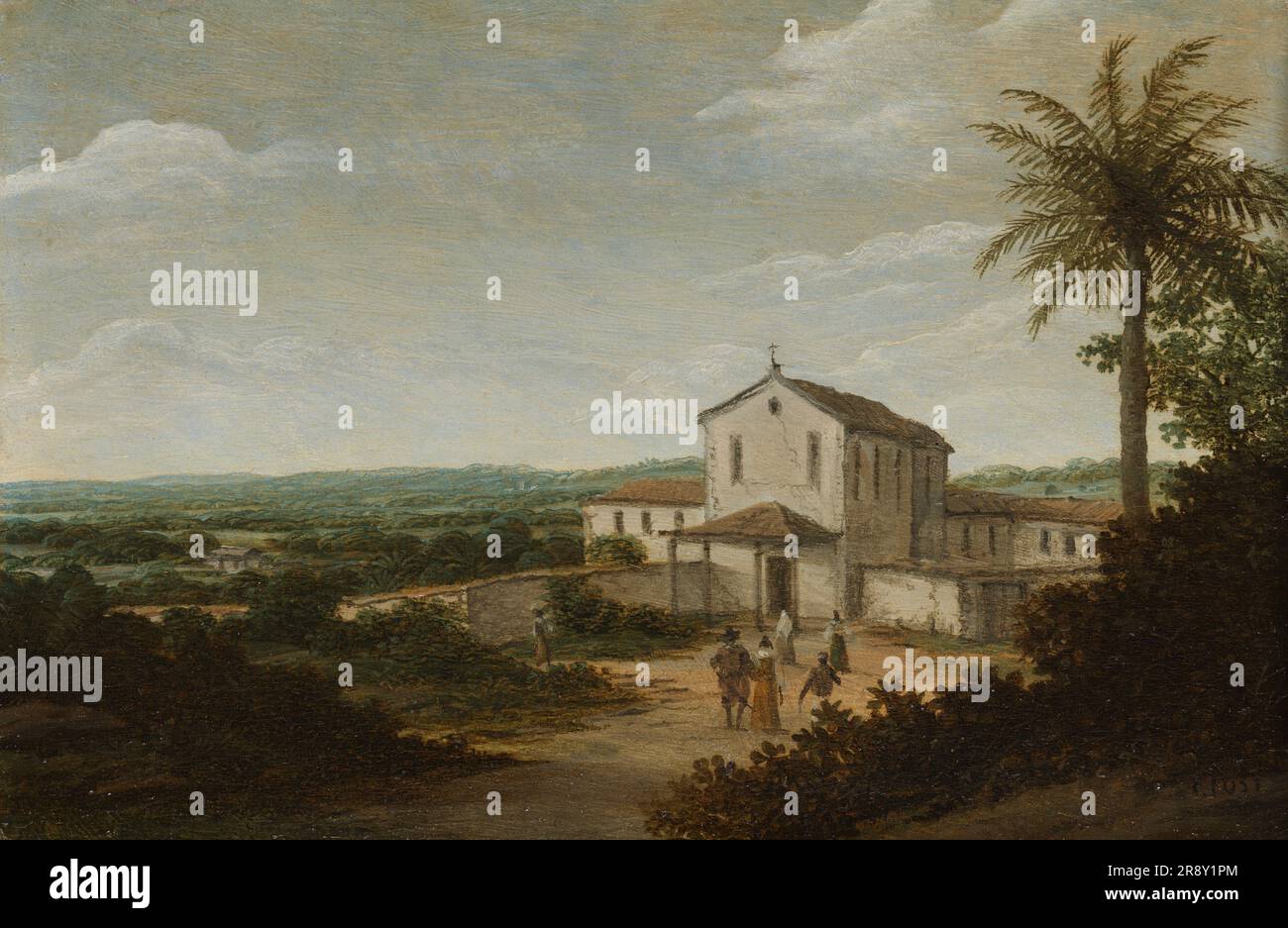 Church Building in Brazil, 1675-1680. Other Title(s): The house of a ...