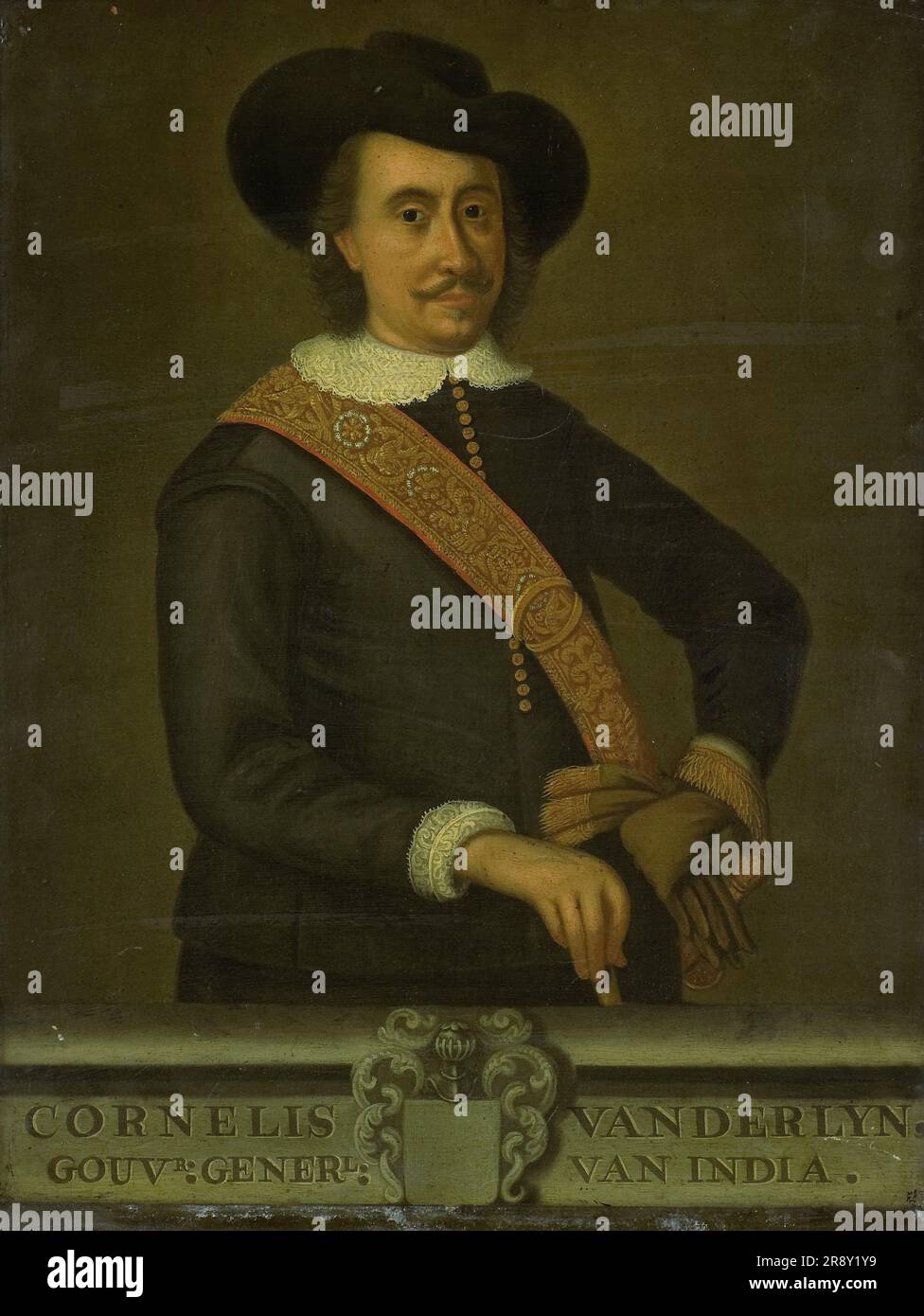 Portrait of Cornelis van der Lijn, Governor-General of the Dutch East ...