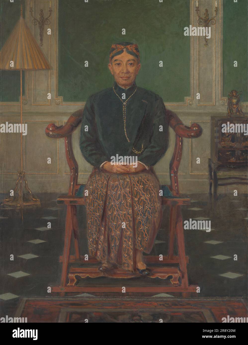 Portrait of Pangeran Ario Soejono, minister without portfolio in the ...