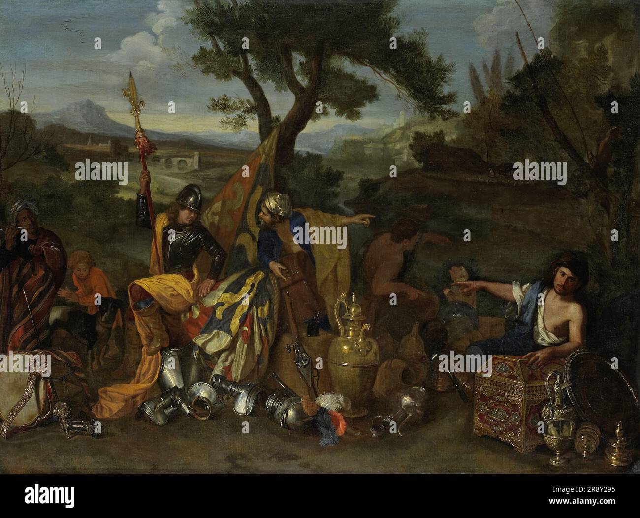 The Peddlers, 1635-1650 Stock Photo - Alamy