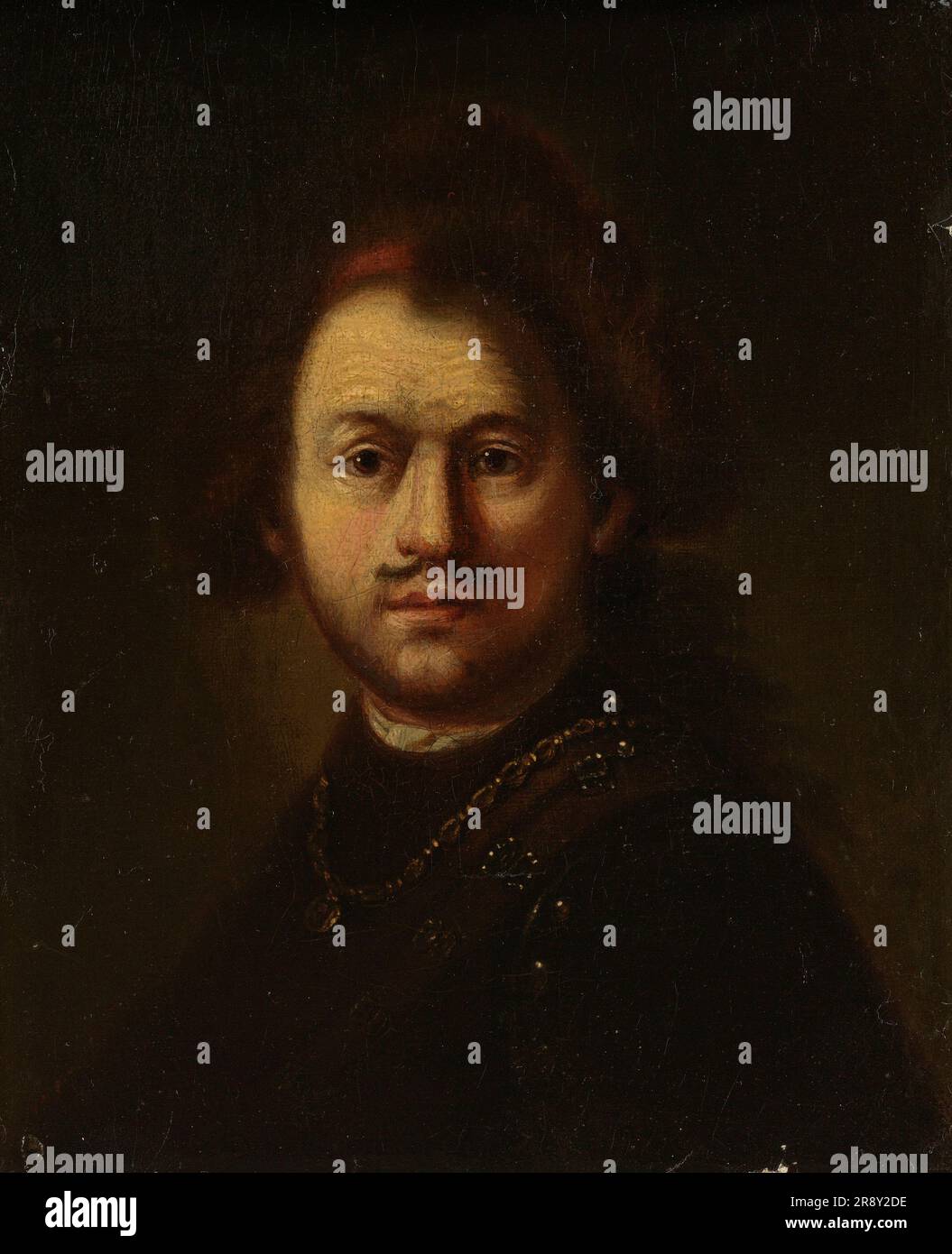 Portrait of Rembrandt Harmensz. van Rijn, 1640-1800 Stock Photo - Alamy