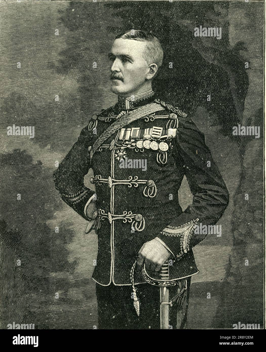 'Colonel Sir James Willcocks', c1900. British Army officer who served ...