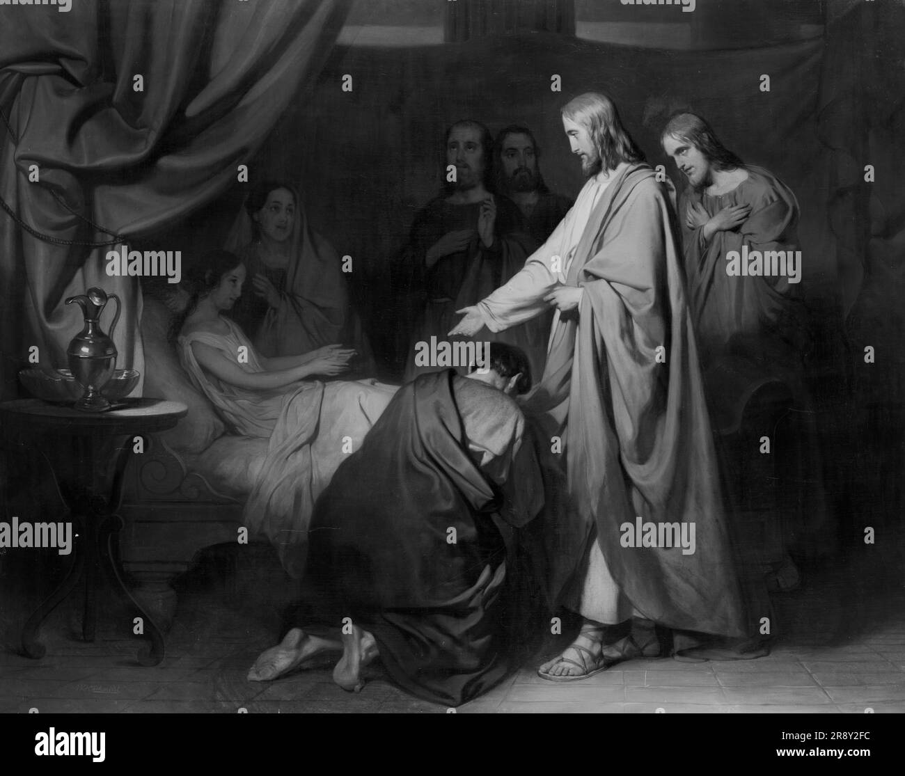 Jairus daughter painting hi-res stock photography and images - Alamy