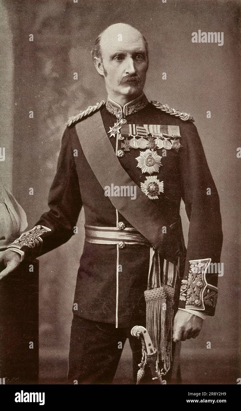 'Field-Marshal Sir George White, V.C.', c1900. British Army officer who ...