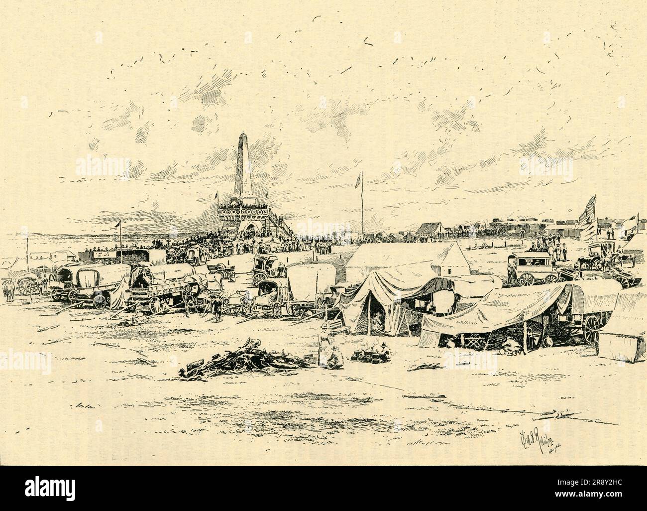 'Meeting of Boers at Paardekraal Held Every Years in Celebration of the ...