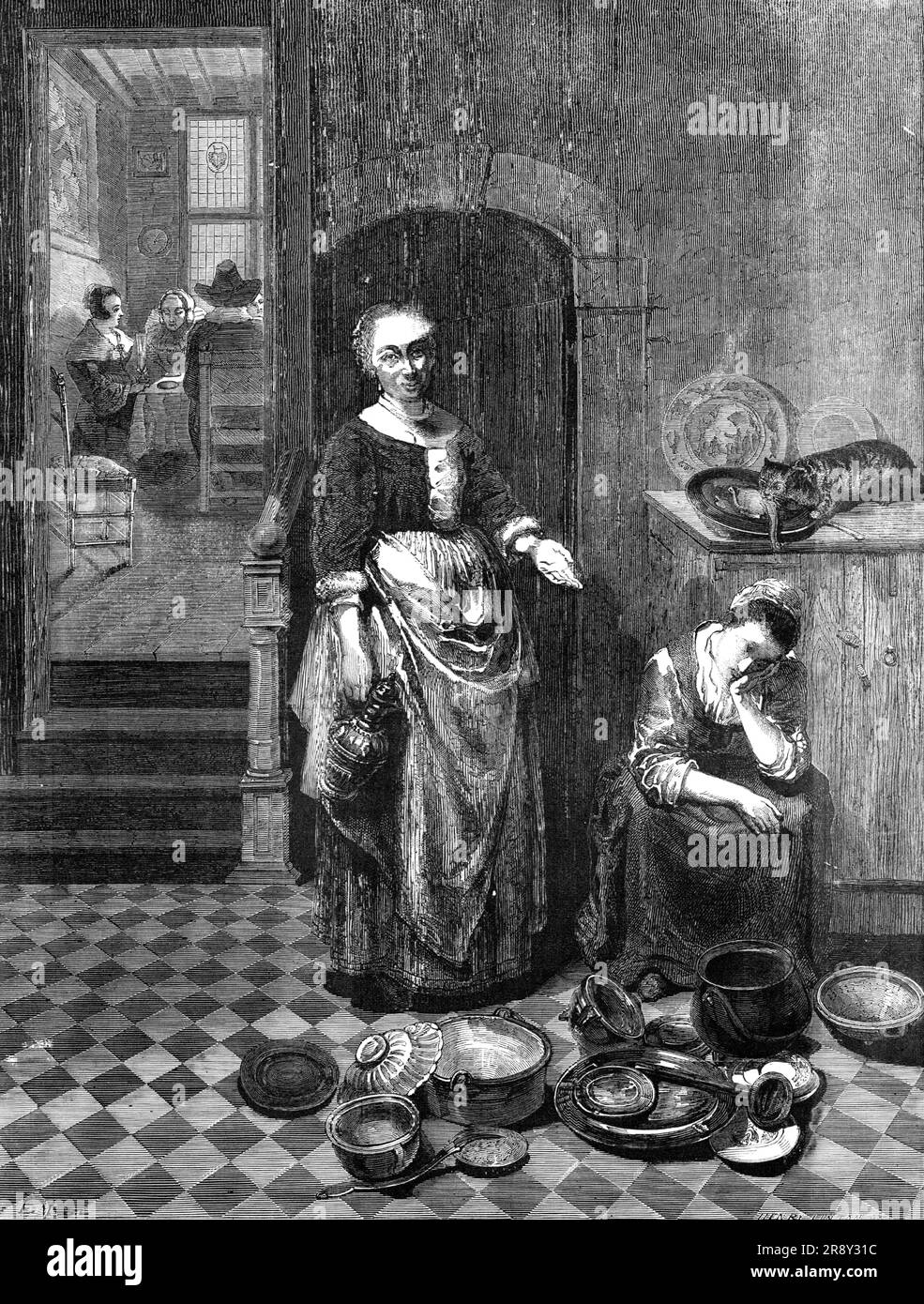 People cooking pots 17th century hi-res stock photography and images ...