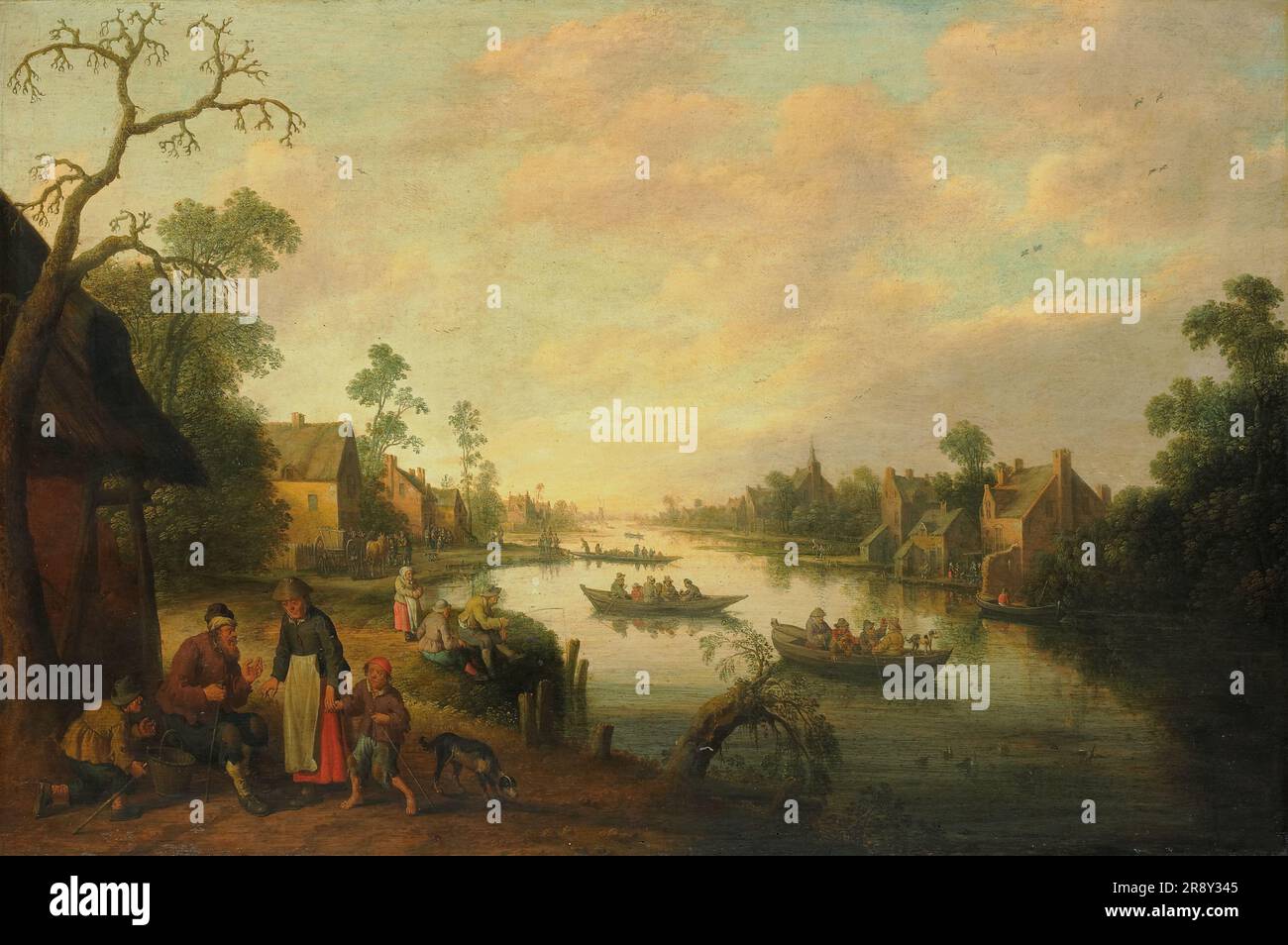 River View, 1650 Stock Photo - Alamy