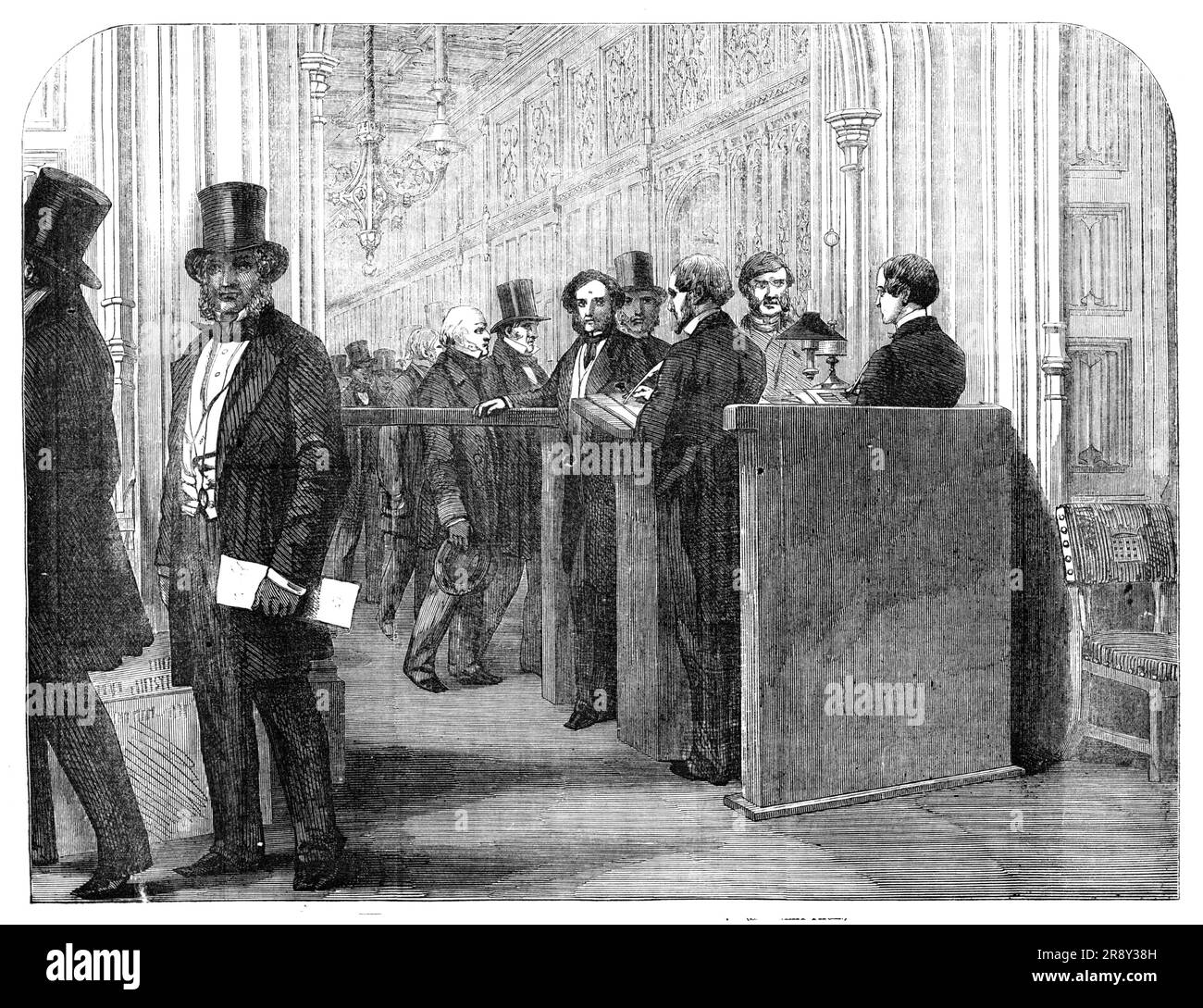 Division lobby westminster hi-res stock photography and images - Alamy