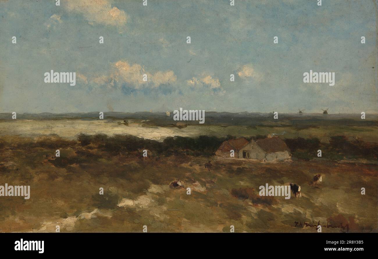 Dune landscape, 1870-1896 Stock Photo - Alamy
