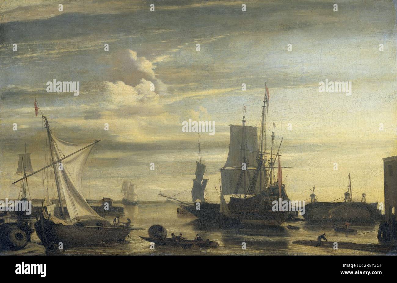 17th century harbor canvas hi-res stock photography and images - Alamy