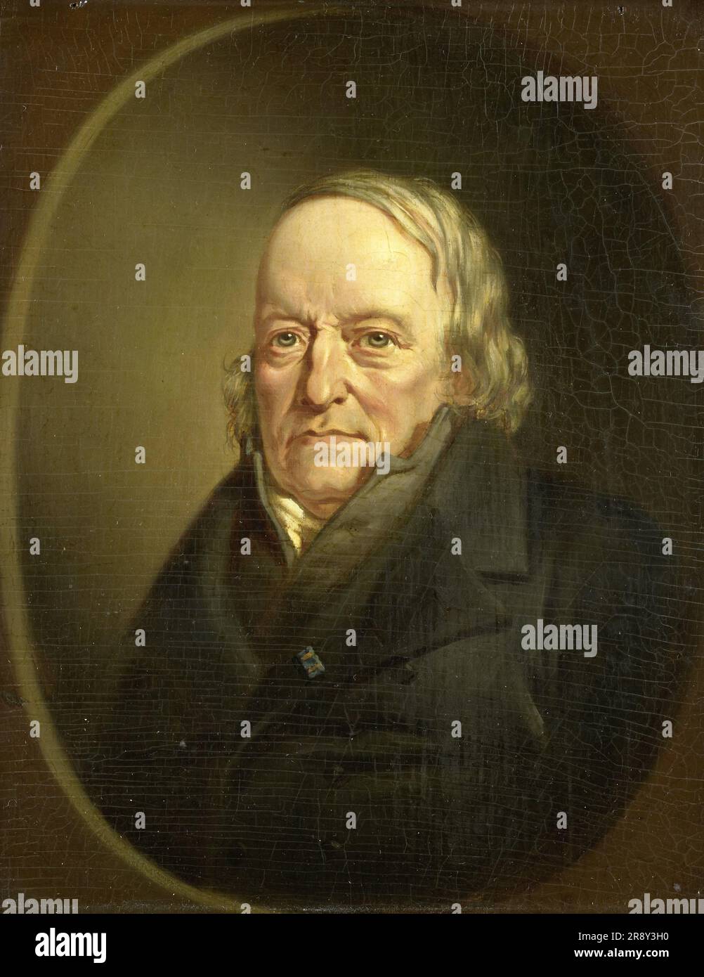 Portrait of Johannes Kinker, Poet and Philosopher, Professor at Liège ...