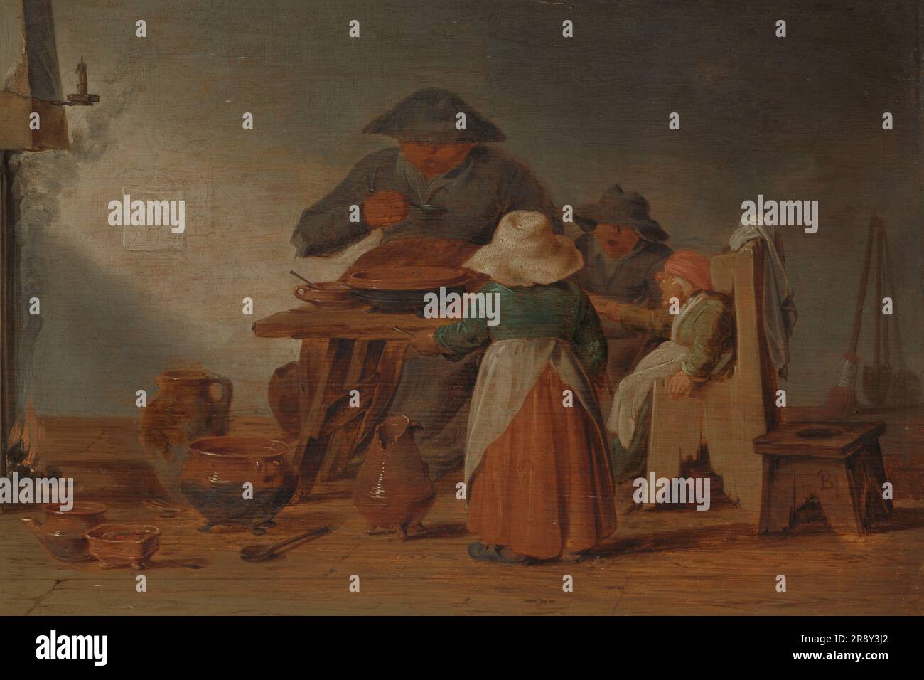 Peasant girl standing hi-res stock photography and images - Alamy