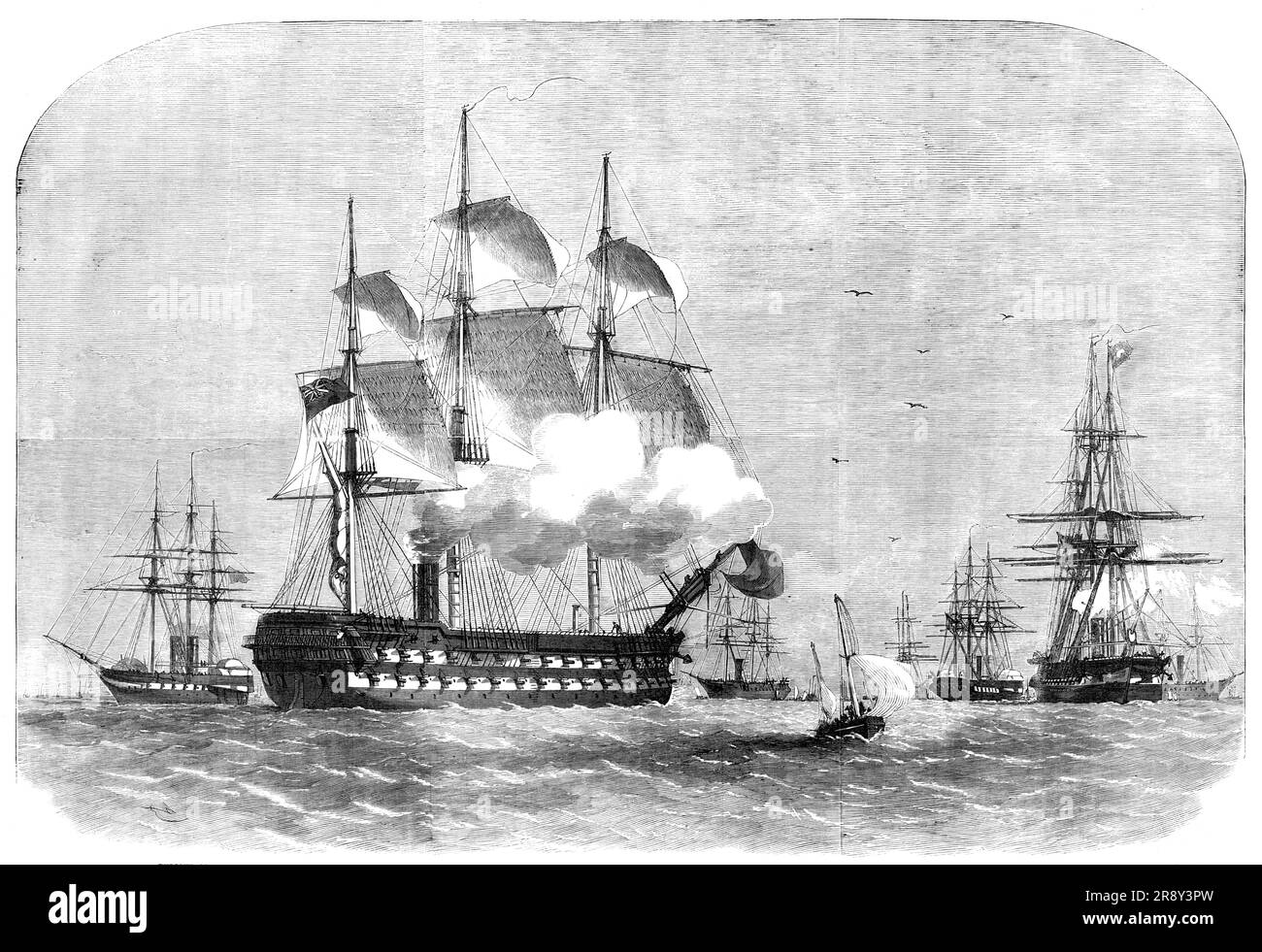 The War in China - Naval Reinforcements for the China Squadron, 1857 ...