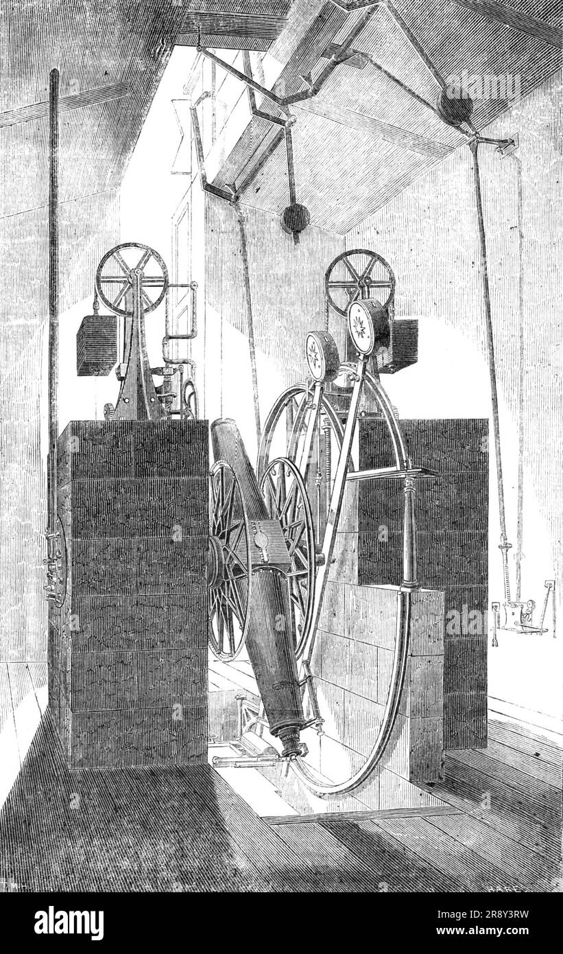 Transit Instruments at the Cape Observatory, [South Africa], 1857. 'The ...