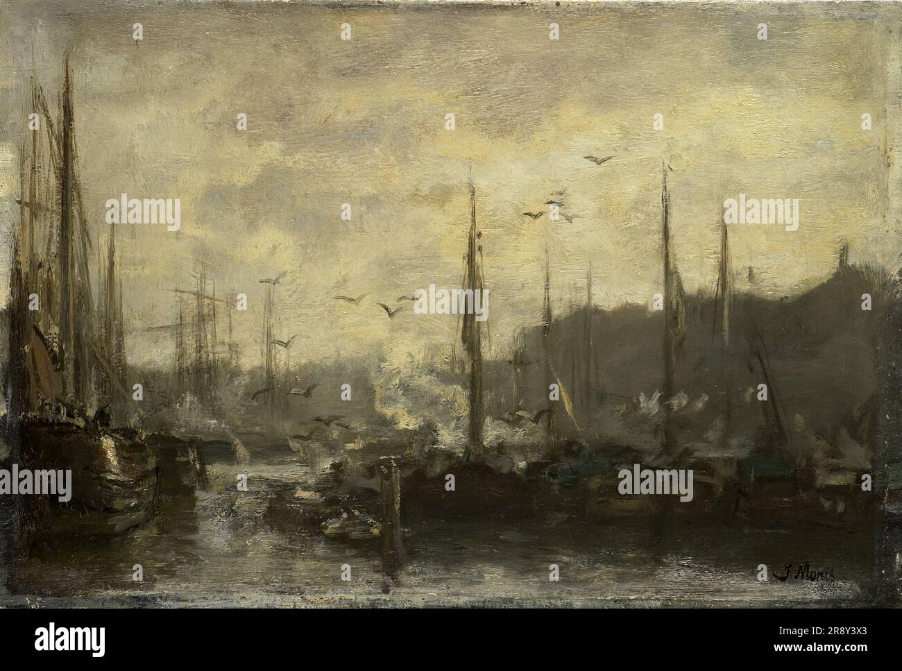 Harbor View, c.1887 Stock Photo - Alamy