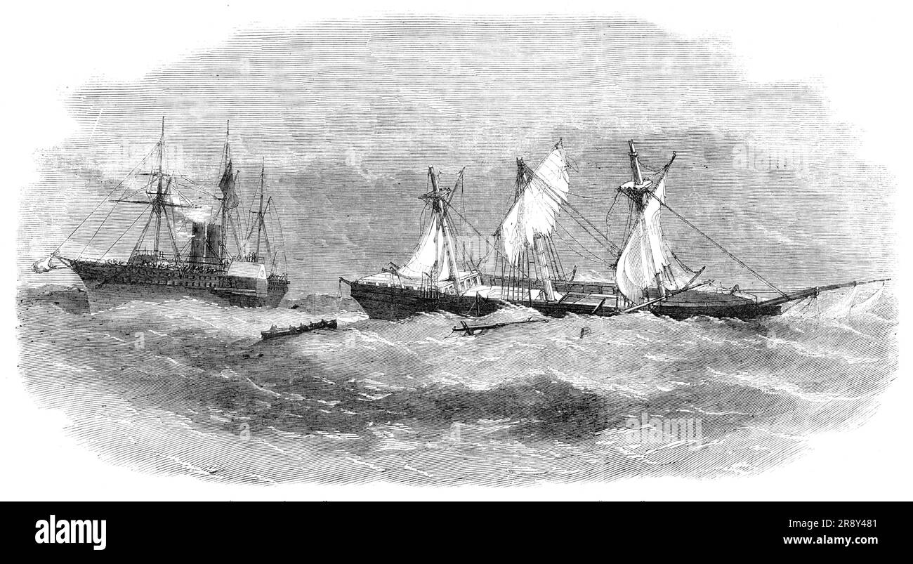 Boarding a ship at sea Black and White Stock Photos & Images - Alamy
