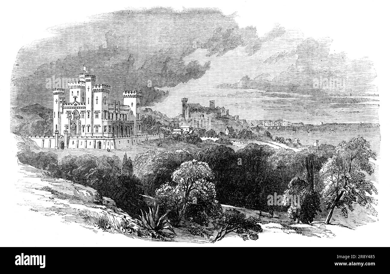 The Chateau Ste. Ursule, Cannes, 1857. 'We have now to record a recent ...