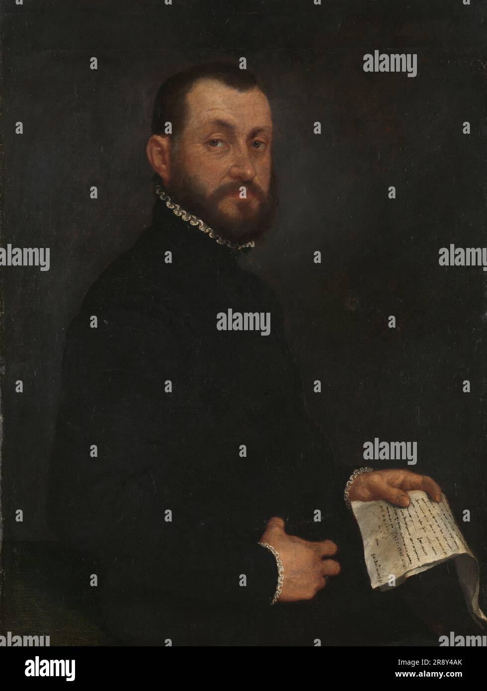 Portrait of a Man, 1565 Stock Photo - Alamy