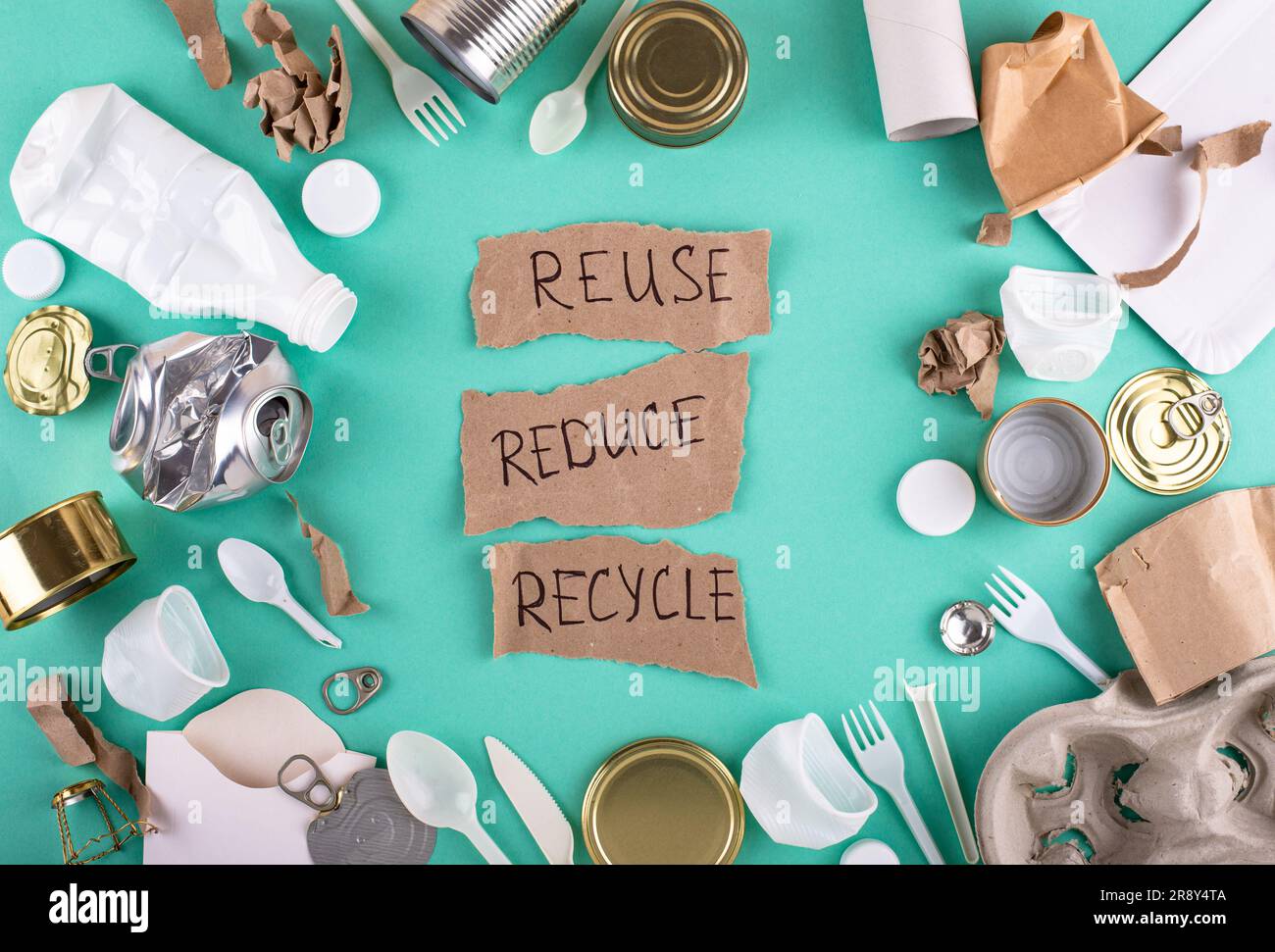 Reuse, reduce, recycle concept. Zero waste Stock Photo - Alamy