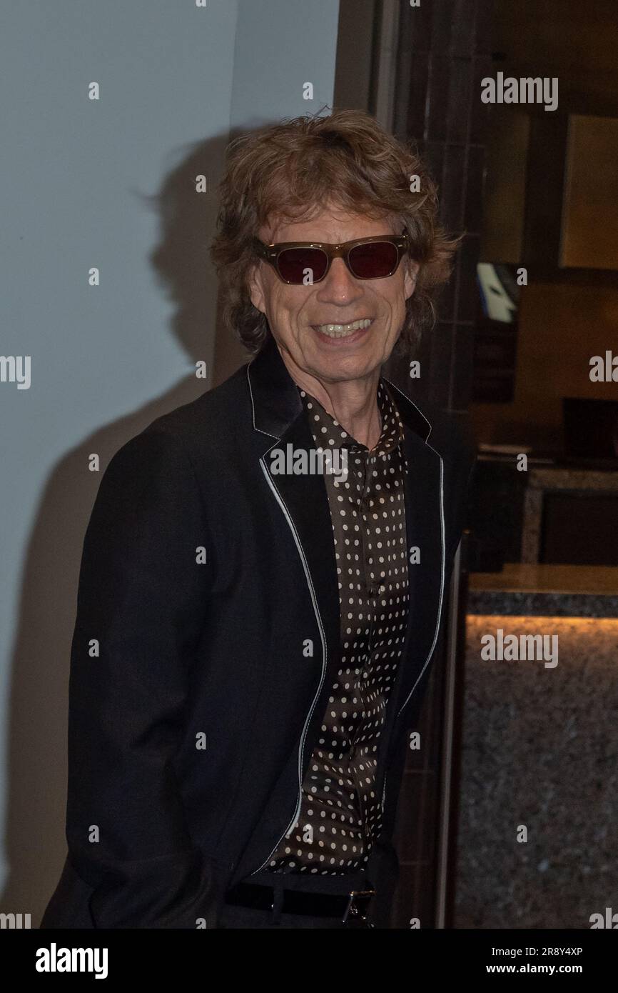 New York, United States. 22nd June, 2023. Mick Jagger attends the 2023 ...