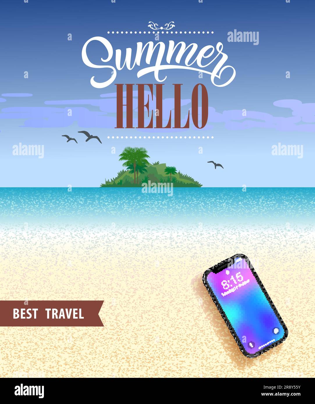 Bird roaming Stock Vector Images - Alamy