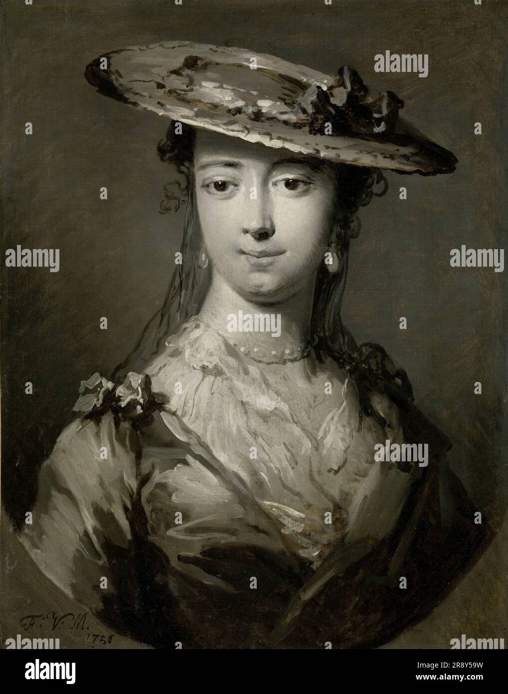 1750s woman hi-res stock photography and images - Alamy