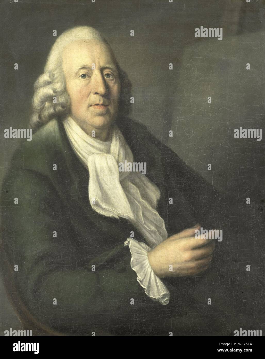Self Portrait at approximately 60 years of age, 1755-1769 Stock Photo ...