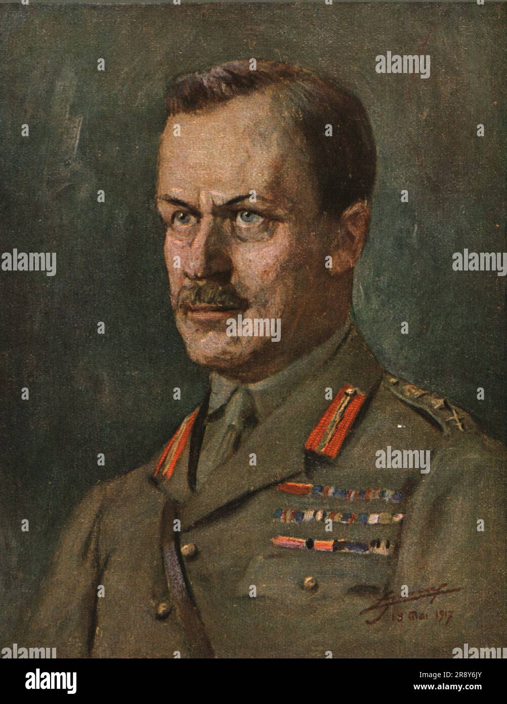 Military general officer british army world war one wwi hi-res stock ...