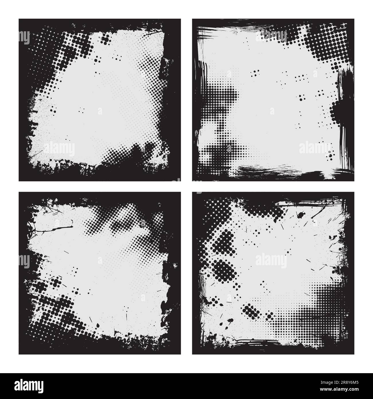 Grunge frames hi-res stock photography and images - Alamy