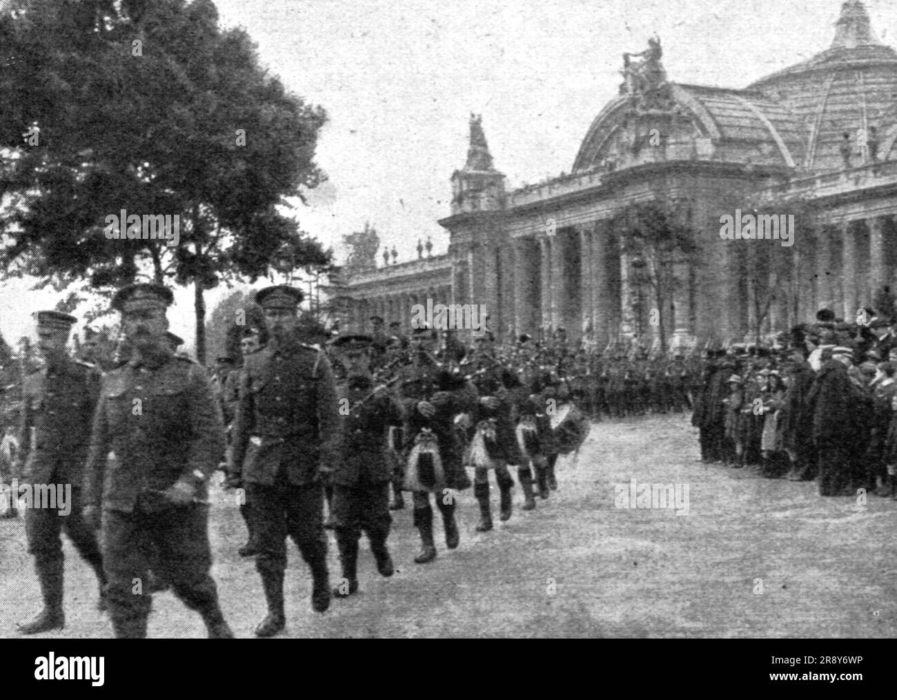Scottish soldiers ww1 Black and White Stock Photos & Images - Alamy