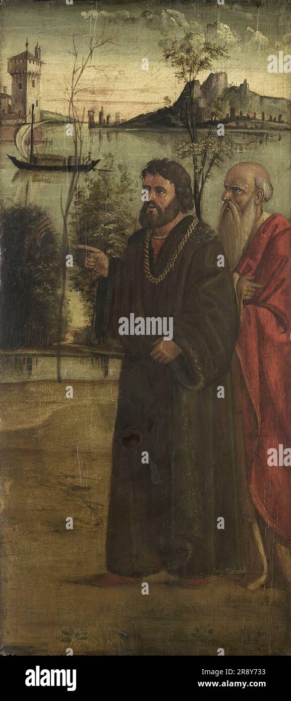 Two standing saints hi-res stock photography and images - Alamy