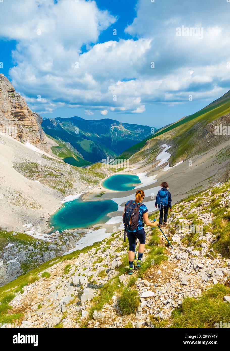 Monte Redentore and Pilato lake (Italy) - The landscape summit of ...