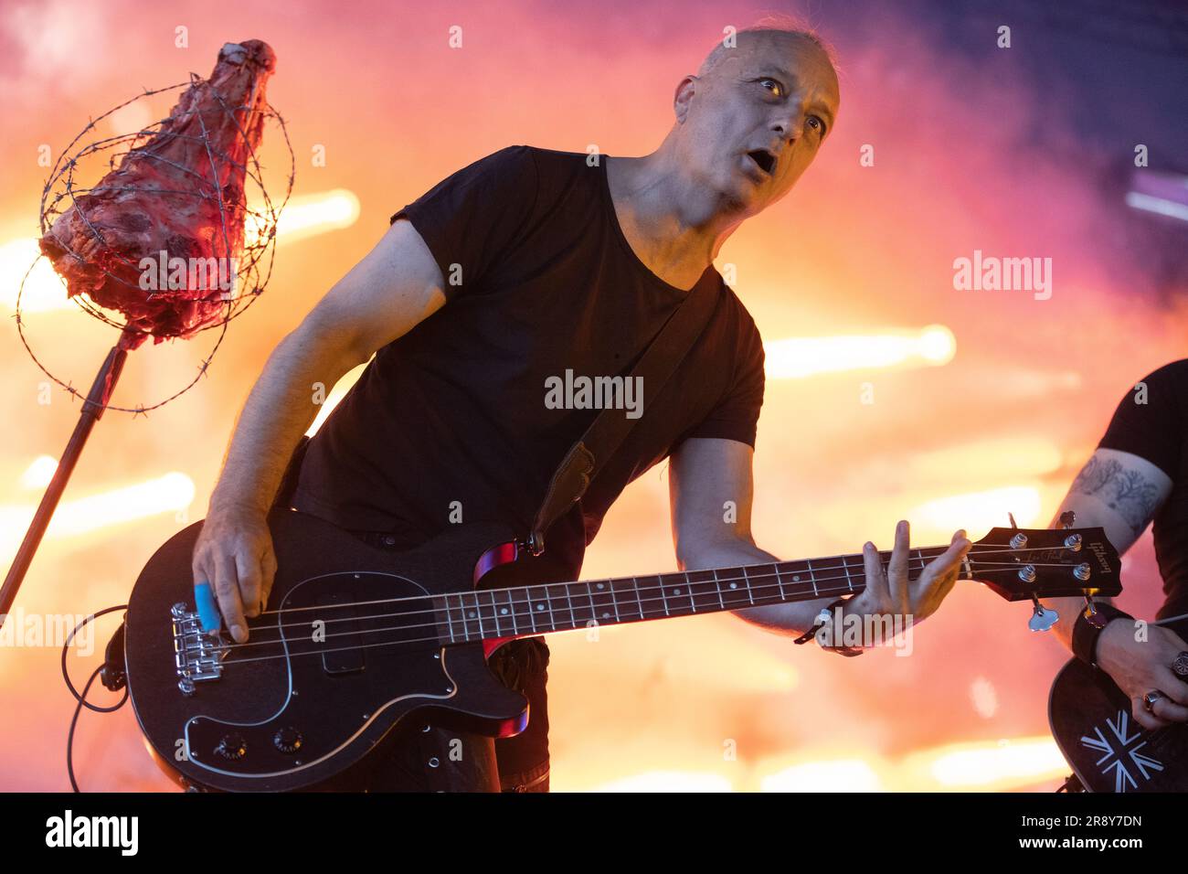 Necrobutcher bass player hi-res stock photography and images - Alamy