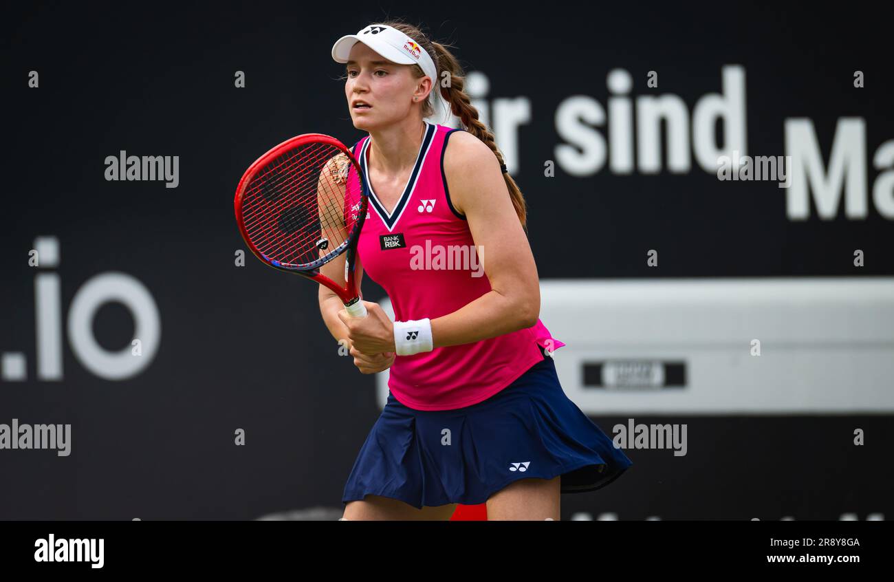 Berlin, Germany, 21/06/2023, Elena Rybakina of Kazakhstan in action ...