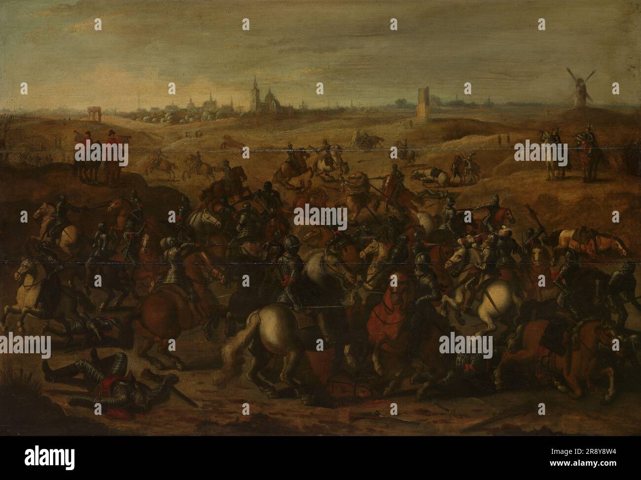 The Skirmish Between Cuirassiers, 5 February 1600, on the Vughterheide ...