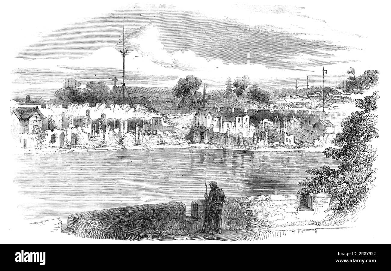 Part of the Destroyed Walls of Canton, from the Dutch Folly Fort - from ...