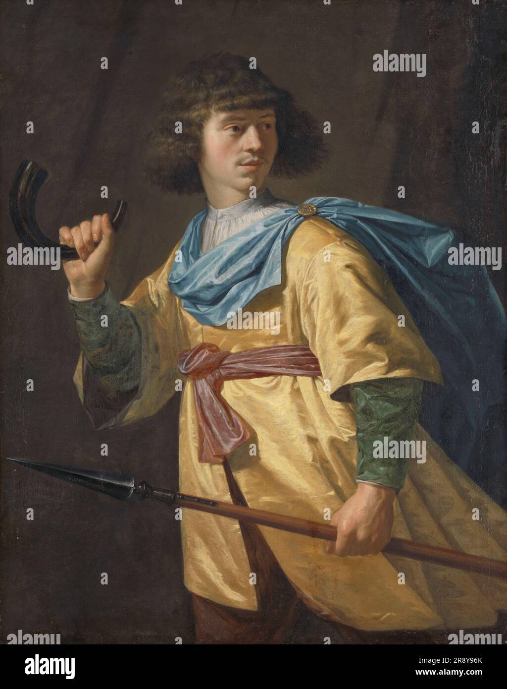 Portrait of a Young Man as a Hunter, 1635. Other Title(s): Portrait of ...