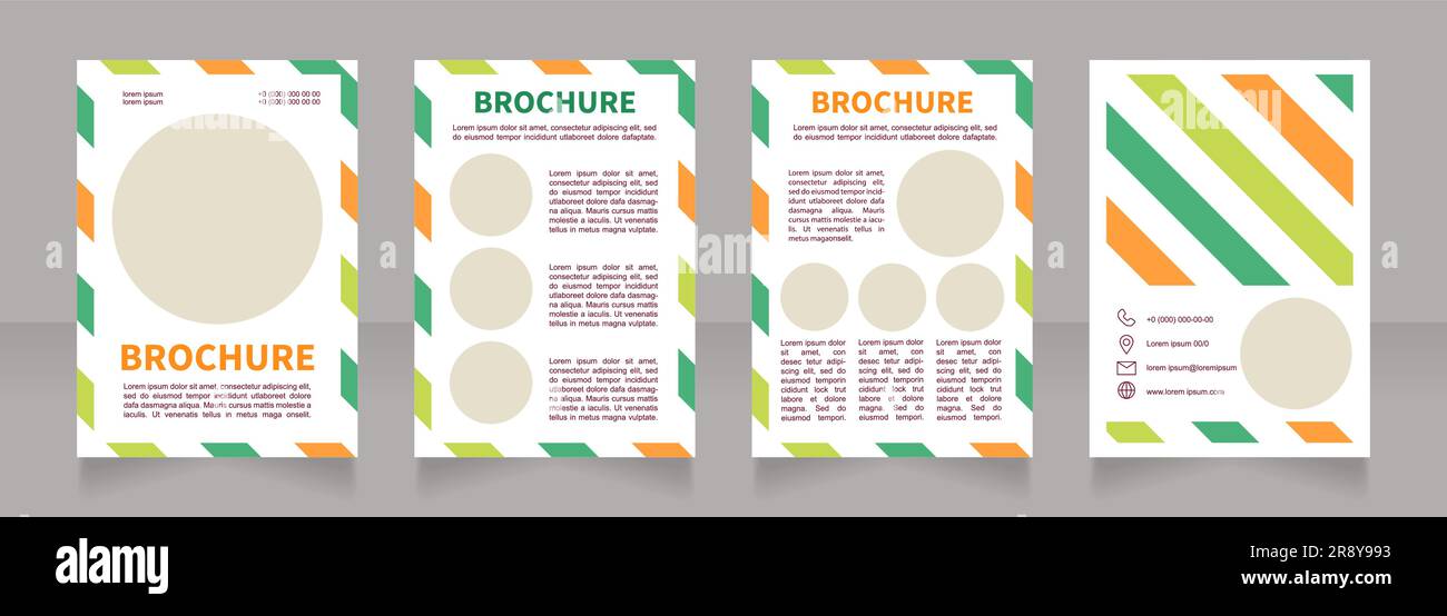 Primary school blank brochure design Stock Vector Image & Art - Alamy