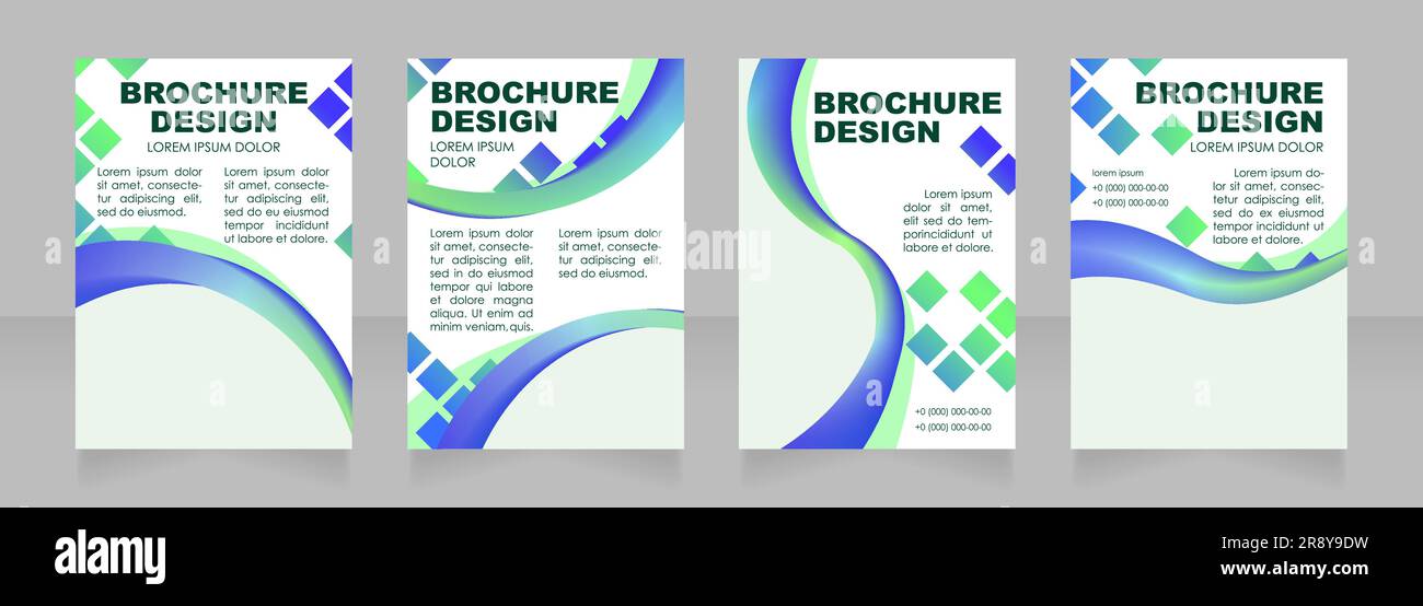Art exhibition blank brochure layout design Stock Vector Image & Art ...