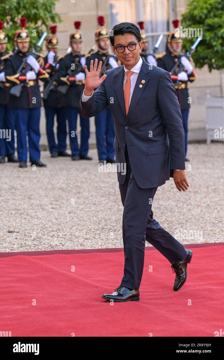 Paris, France. 22nd June, 2023. Elysee Palace, in Paris, on June 22 ...