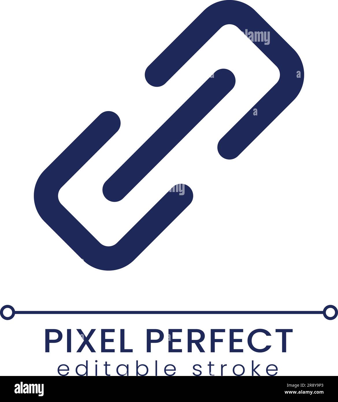 Link user outline simple Stock Vector Images - Alamy