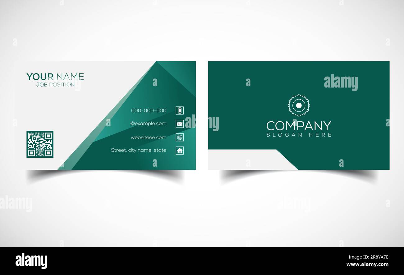Creative and modern corporate business card template Stock Vector Image ...
