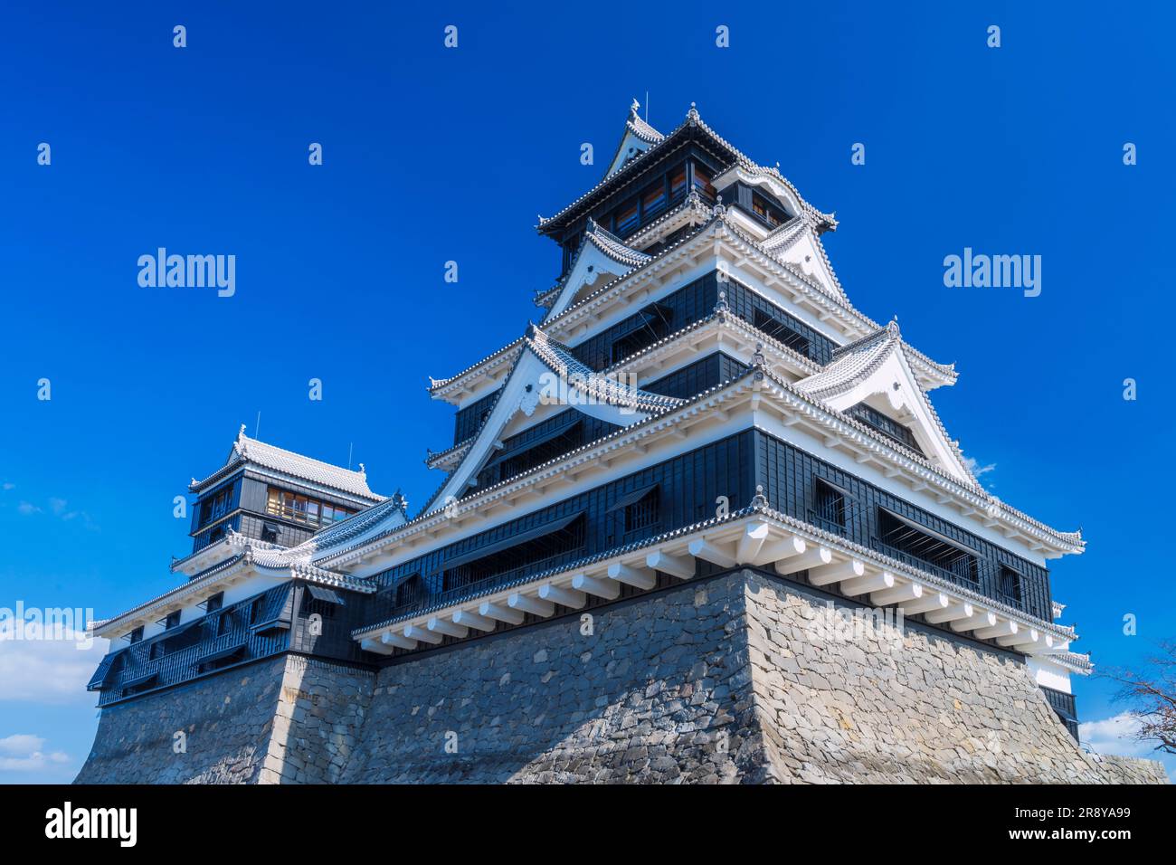 Kumamoto Castle in Autumn Stock Photo - Alamy