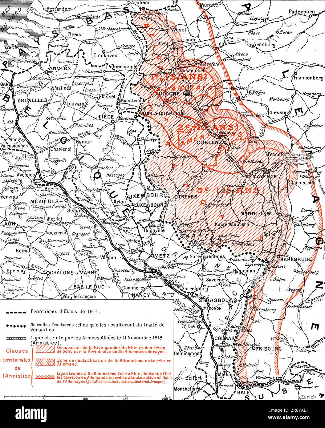 1914 ww1 allies map hi-res stock photography and images - Alamy
