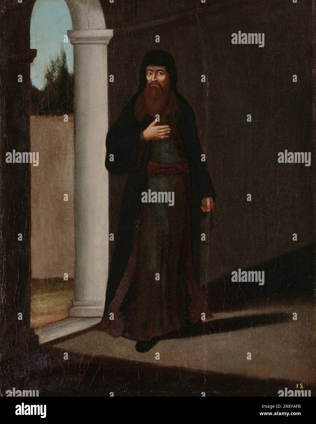 A Greek Priest, 1700-1737 Stock Photo - Alamy